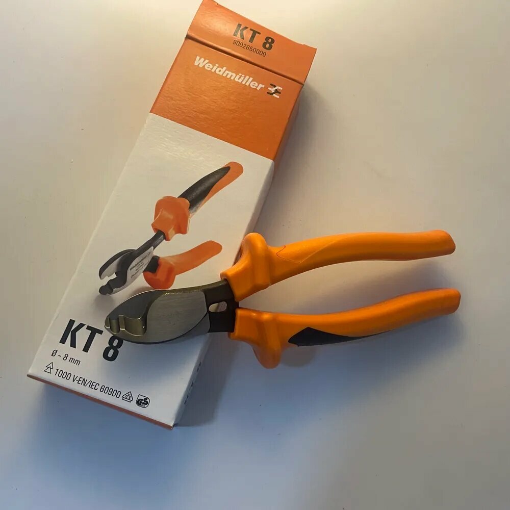 Weidmuller 9002650000 KT 8 Режущий инструмент, Резак для резки одной рукой