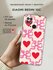 Чехол на Xiaomi Redmi 10C / Сяоми Редми 10C с принтом "Hearts and ribbons 1 - 14...