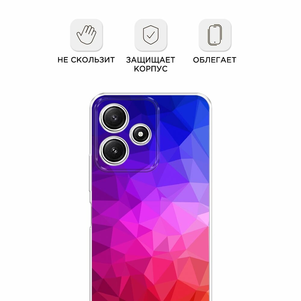 Чехол на Xiaomi Redmi 12 5G / Сяоми Редми 12 5G с принтом Геометрия 3 — фото 1