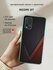 Чехол на Xiaomi Redmi 9T / Сяоми Редми 9Т с принтом "Красный карбон"