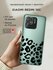 Чехол на Xiaomi Redmi 10C / Сяоми Редми 10C с принтом "Окрас леопарда фон черный...