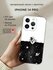 Чехол на Apple iPhone 14 Pro / Айфон 14 Про с принтом "Космический сон"