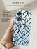 Чехол на Oppo A60 / Оппо А60 с принтом "Hearts doodle black 1"