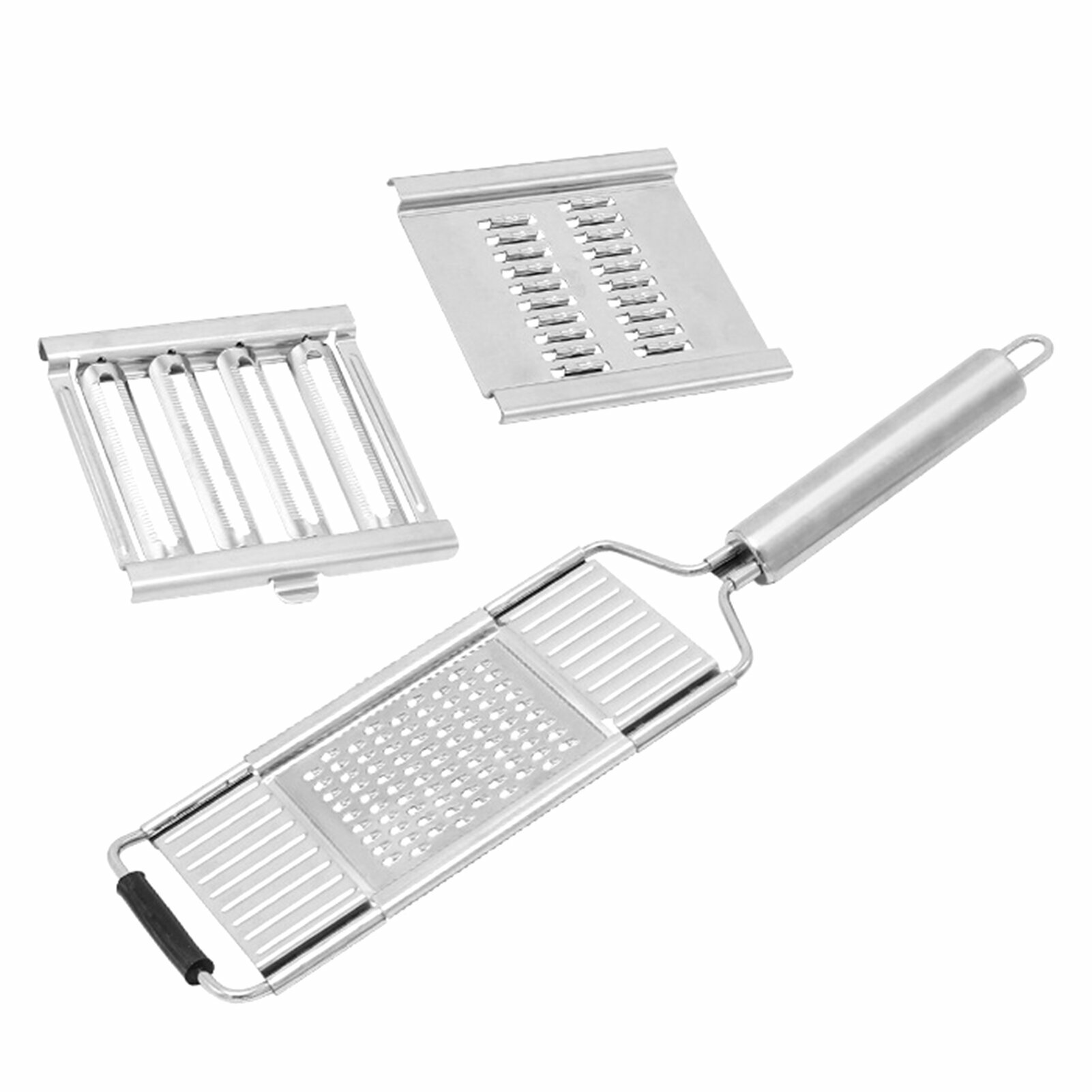 Многофункциональный нож для овощей из нержавеющей стали, дробилка, терка, ручной кухонный чоппер, нарезчик овощей, регулируемые кухонные инструменты, 3 штуки, 4 штуки (дополнительно), упаковка: пакет OPP, цветная коробка (дополнительно)