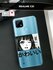 Чехол на Realme C21 / Реалми С21 с принтом "Cute anime girl", прозрачный