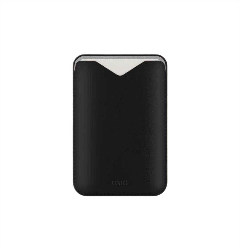 Магнитный бумажник Uniq Lyden EVO Magnetic cardholder with Stand Black