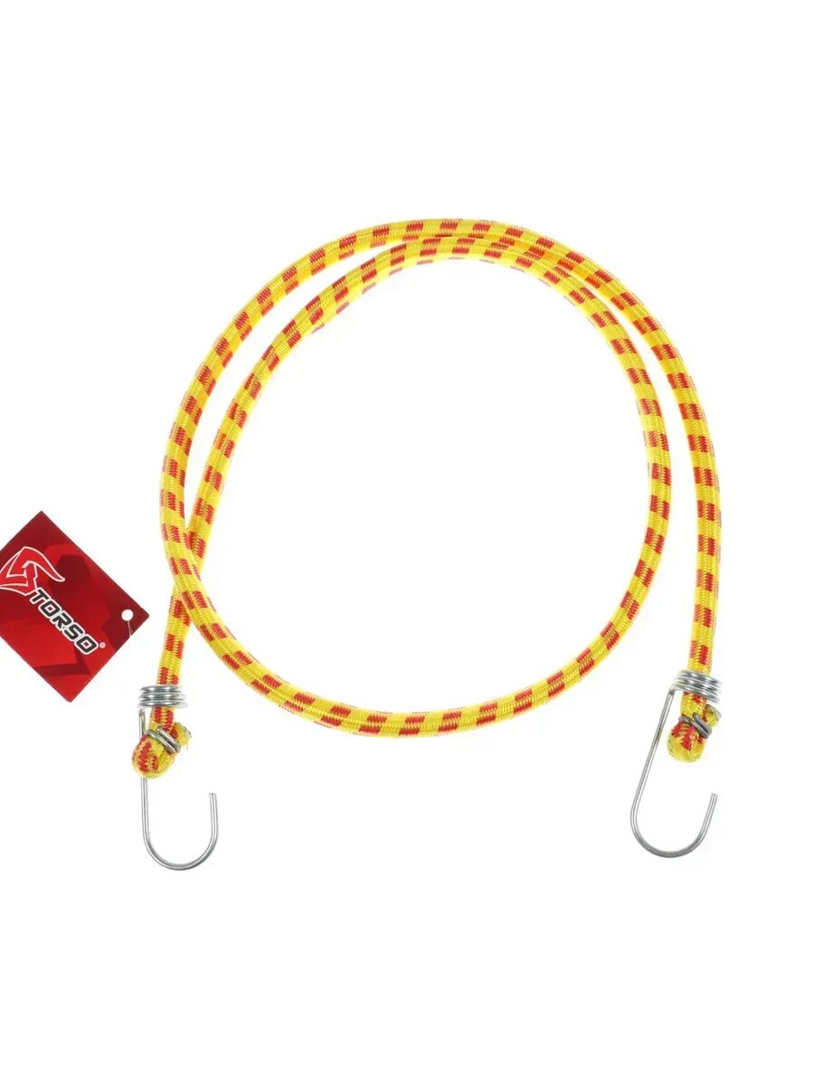 Резинка для крепления багажа 120 см металлические крючки