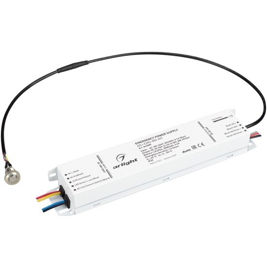 Блок аварийного питания Arlight ARJ-EMG-8W-INT (25-56V, 1.5H, LiFePO4) (, IP20 Металл, 5 лет)