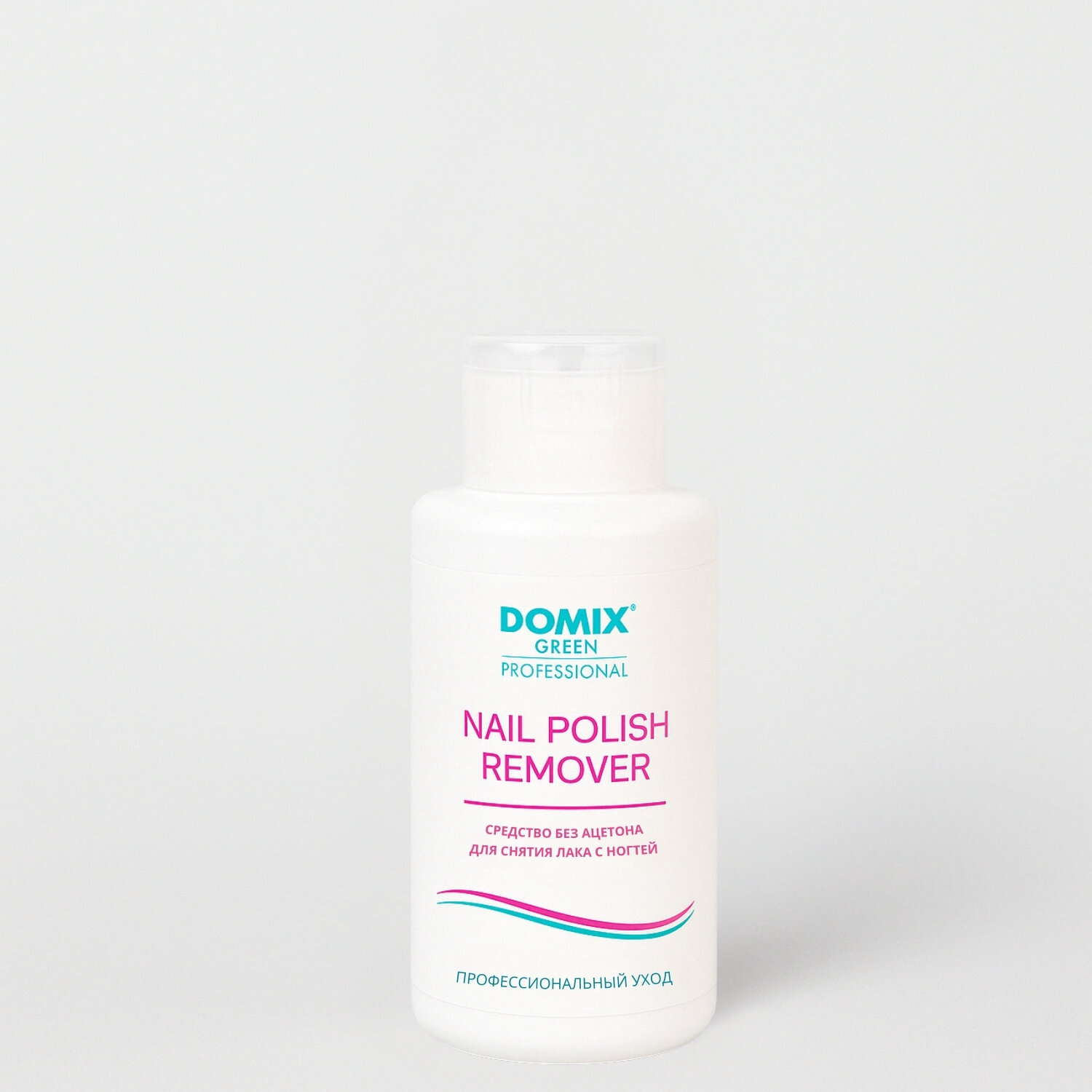 Средство для снятия лака без ацетона Domix Green Nail Polish Remover 255 мл с помпой