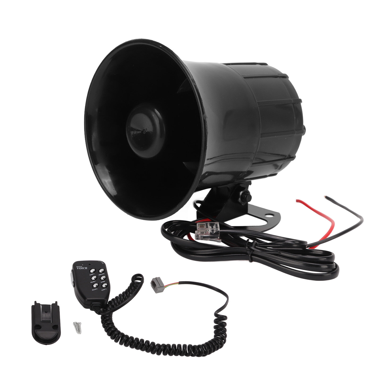 6 Tone Mono Trumpet Speaker 110DB 12V громкоговоритель Universal для мотоциклетных автомобильных экскаваторов