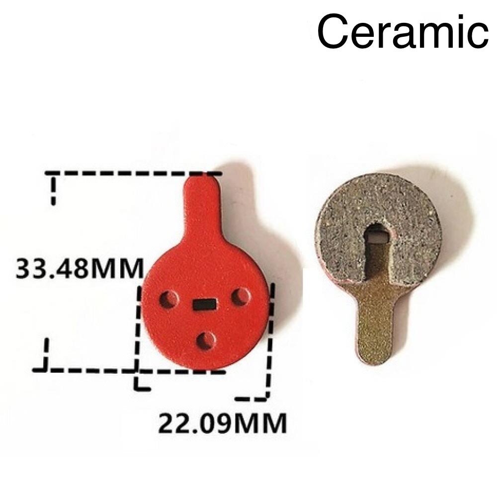 Китай Керамические тормозные колодки для электросамокатов (тип 7)