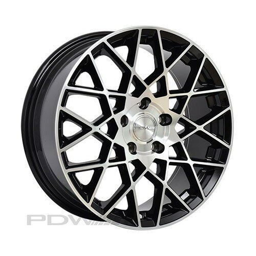 Колесный диск Pdw VELOCITY 7x17/4x100 D60.1 ET40 темный графит металлик С полировкой