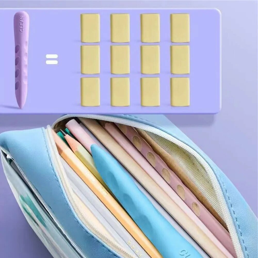 3 шт Набор ластиков ластики треугольной формы для школы