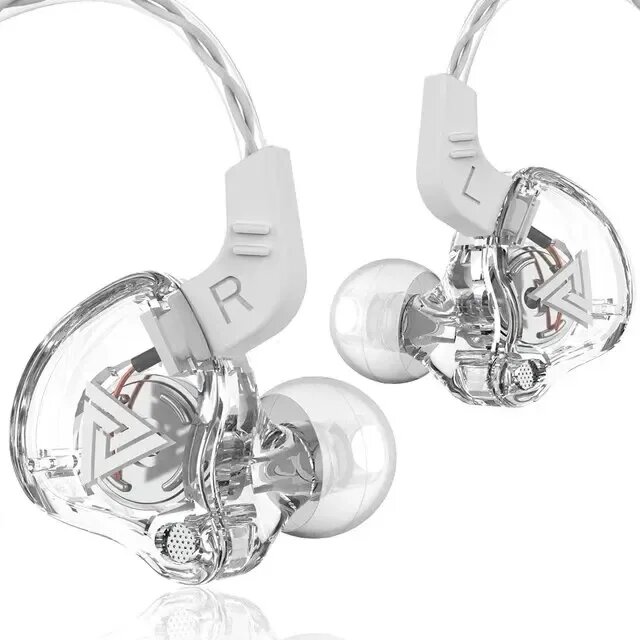QkZ AK6 проводные наушники Серый, White