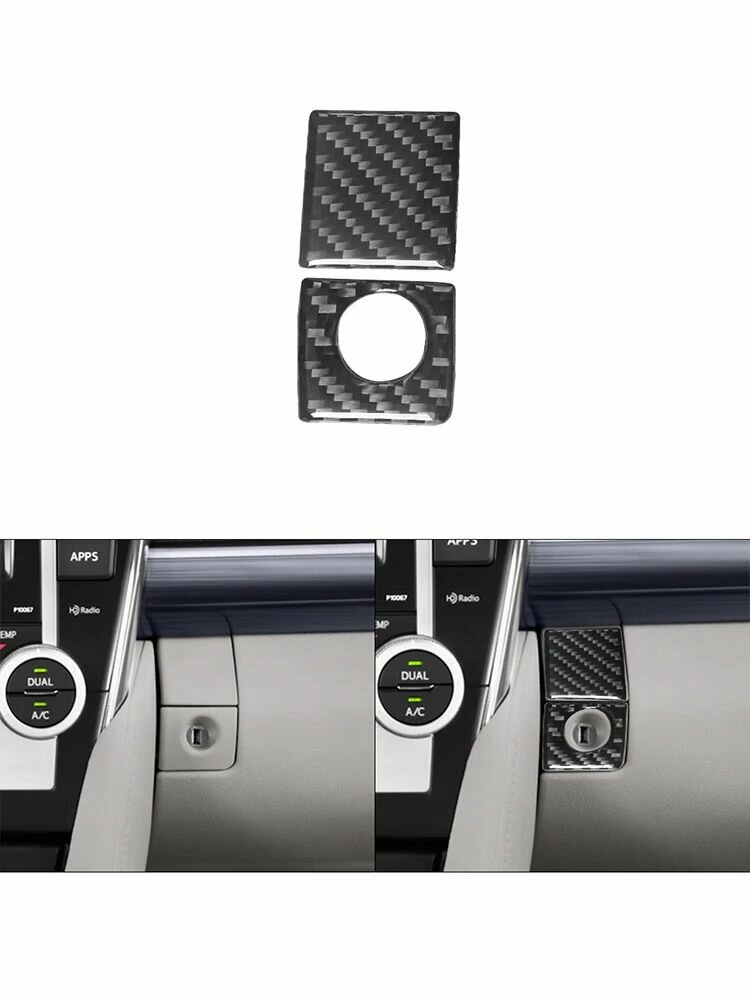 Для Toyota Camry 2012 2013 2014, аксессуары интерьера автомобиля, декоративные элементы из черного карбона, различные детали, стильные наклейки.