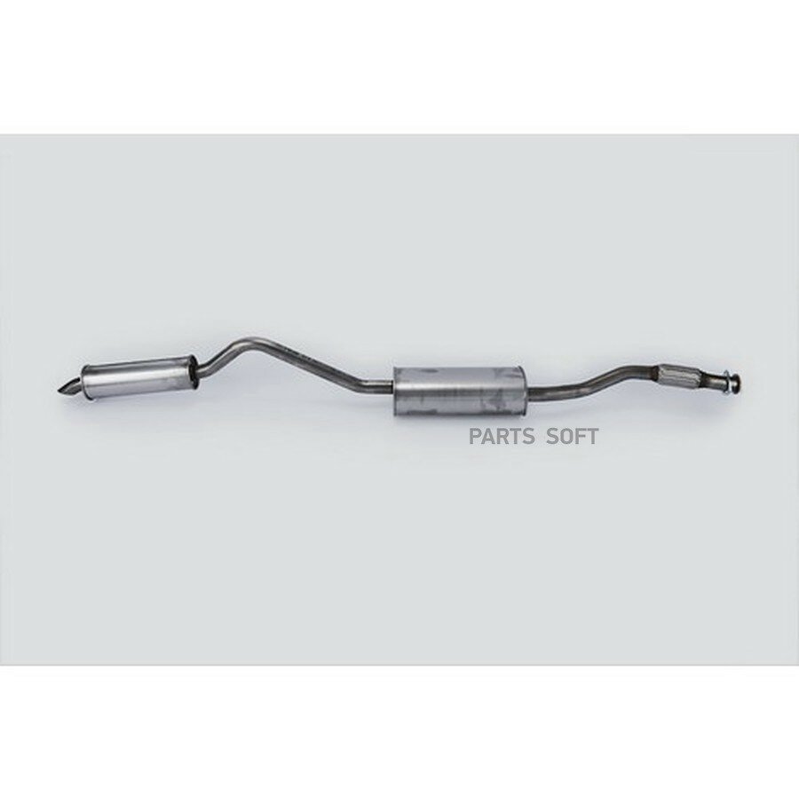 Глушитель с резонатором УАЗ патриот с 11.2016, дв.40906 Евро-5 нерж. УАЗ (завод) от официального дистрибьютора, UAZ, артикул 316300120100811