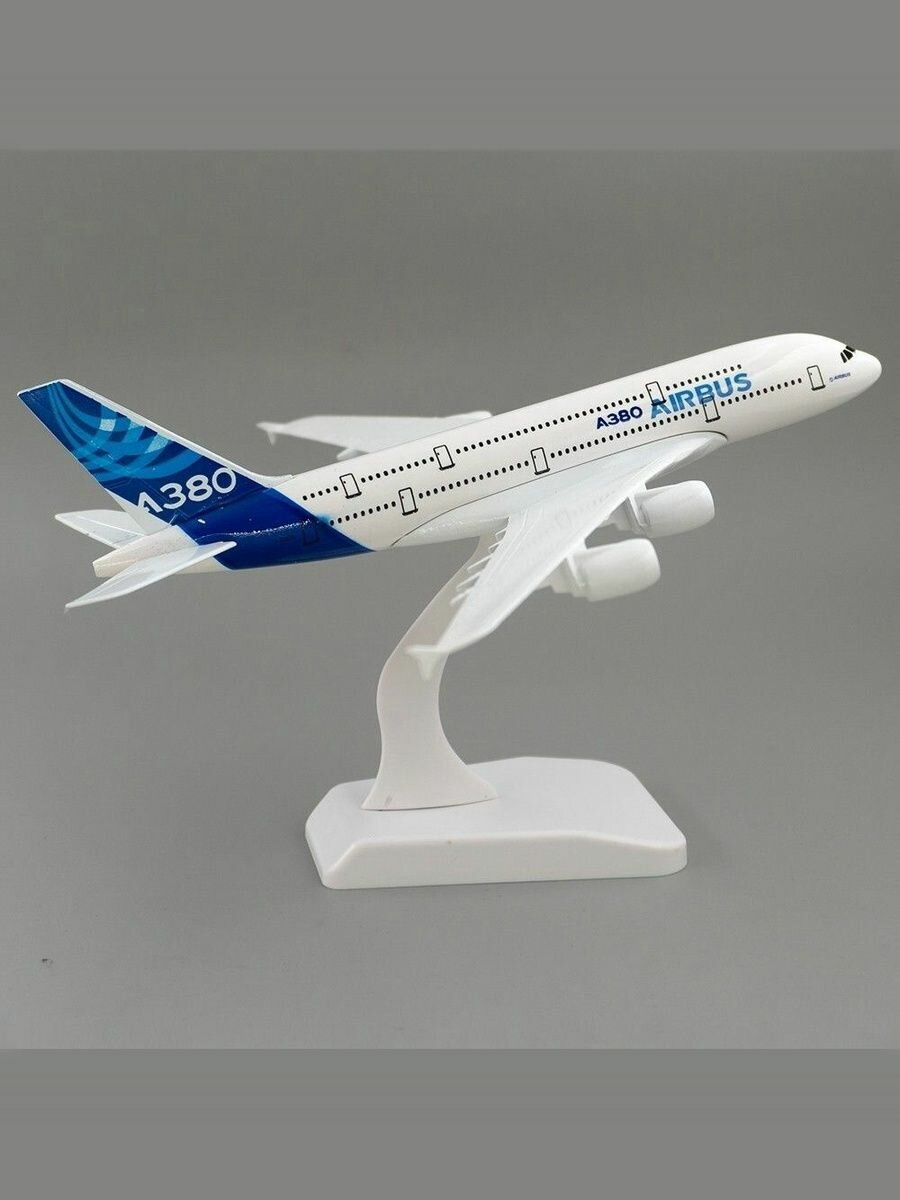 Металлическая модель самолета 16cm A380 Prototype