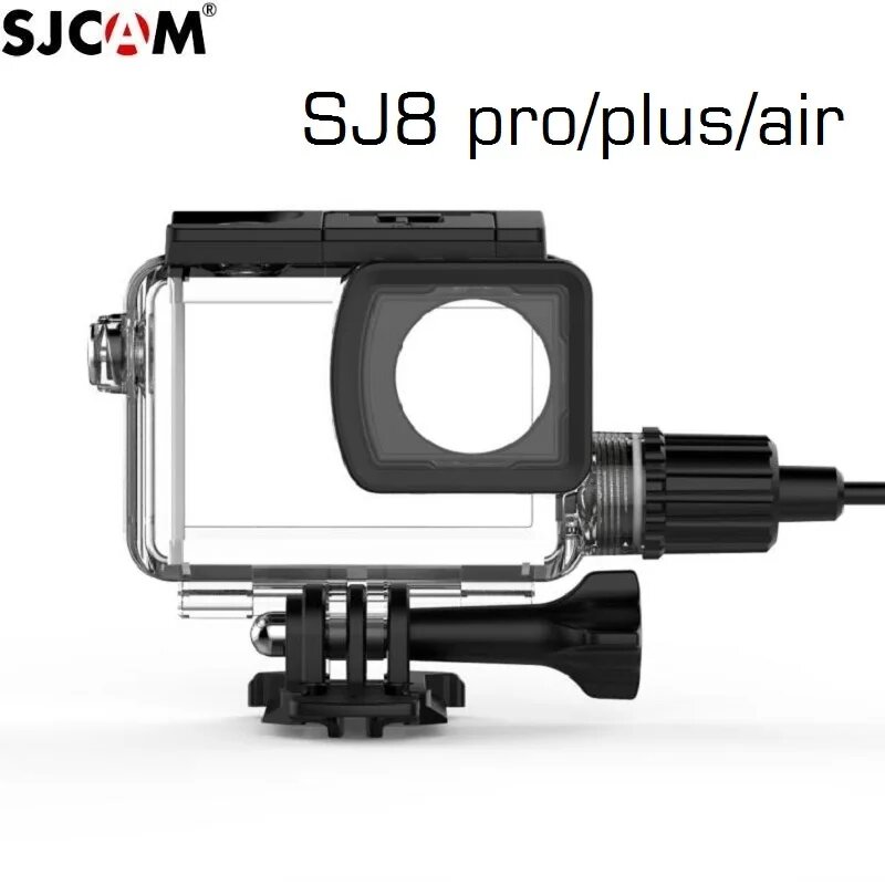 Водонепроницаемый чехол для SJCAM SJ8 Pro/Plus/Air Clownfish sj8 case and cable