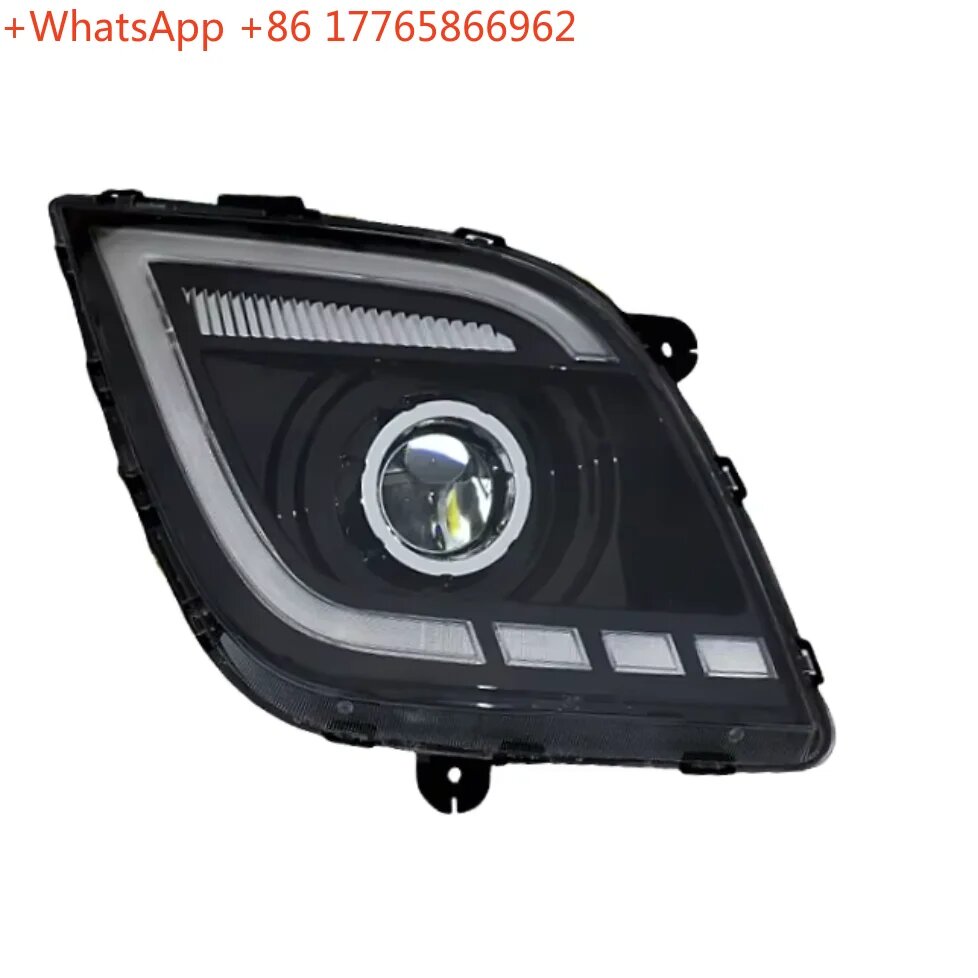 MAXUS V80 модернизированные полностью светодиодные супер яркие лазерные фары с двумя линзами, динамические дневные ходовые огни с рулевым управлением для проточной воды