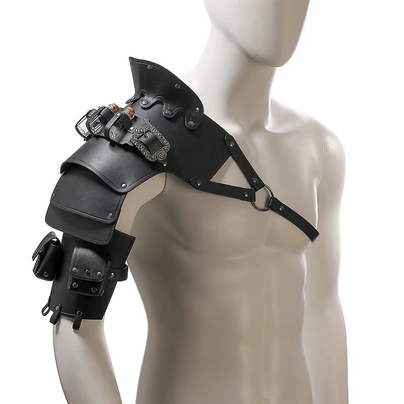 Кожаные наплечники средневековые 1