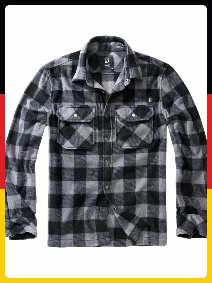 Рубашка Brandit Jeff, Черный, S