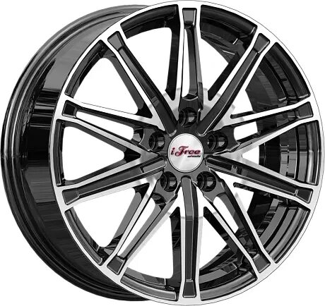 Колесный диск I-free Виар 6.5x17 5*114.3 ET45 D67.1 Блэк Джек