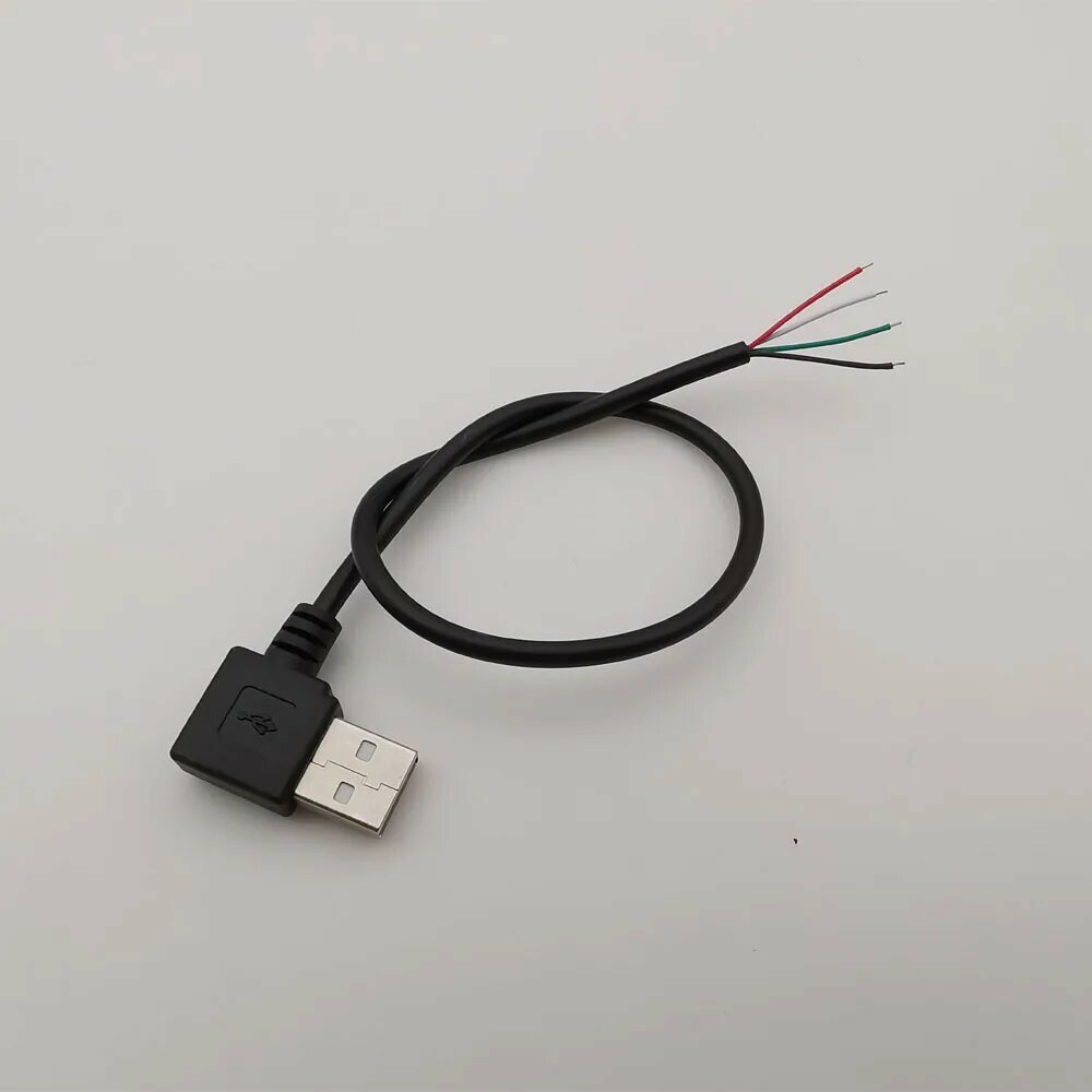 USB кабель для пайки 0.3м/1м/2м 2M, USB Male 4Pin