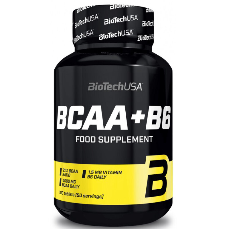 Бсаа BioTechUSA BCAA 2:1:1 + B6 200 таблеток