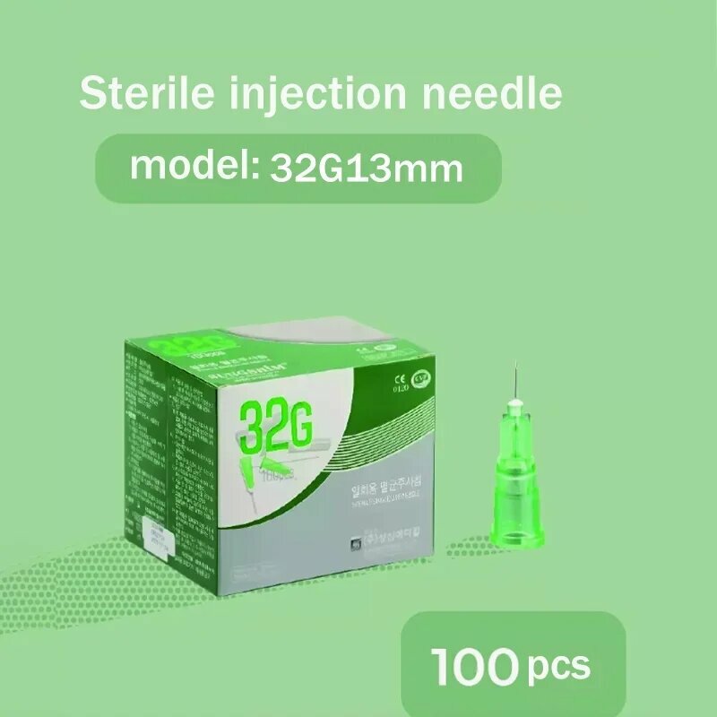 Одноразовые иглы для татуажа 30G13mm32G 34G 32G13mm 100pcs