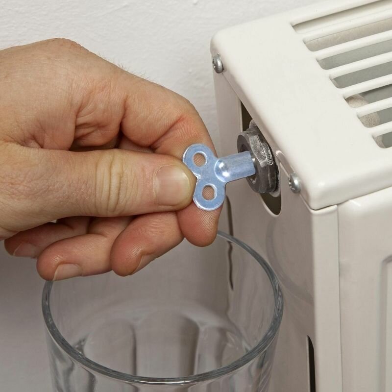 10шт, выключатель радиатора, металлический ключ с четырьмя углами и двойным отверстием