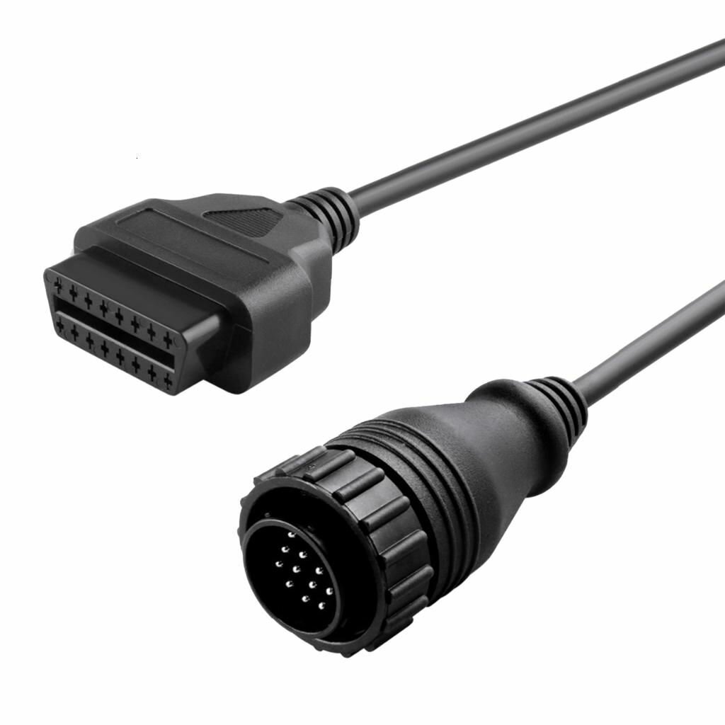 14Pin to 16Pin OBD2 Кабель и адаптер для диагностики неисправностей автомобиля
