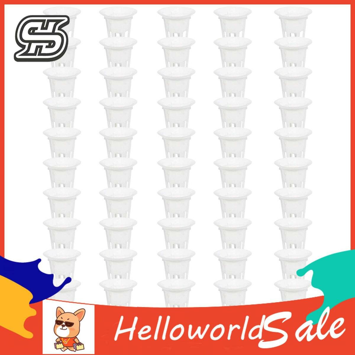 Гидропонные корзины для растений Широкое применение Сменные корзины для выращивания Овощные стручки для посад