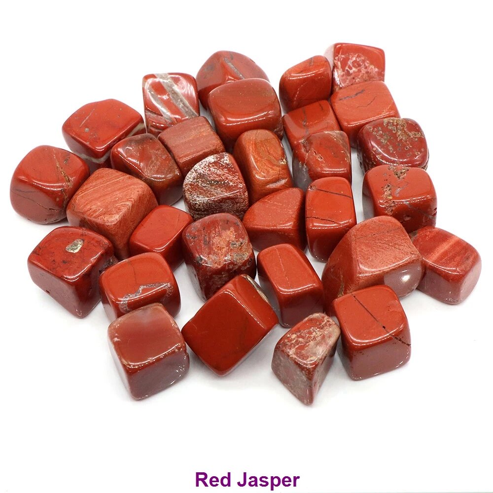 Хрустальные камни для аквариума 1PC, Red Jasper