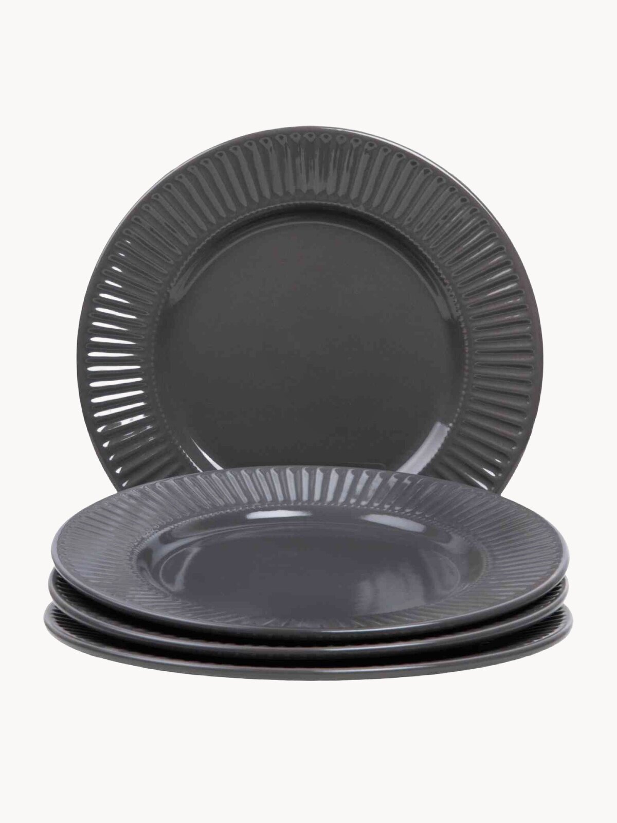 Набор тарелок обеденных 4 шт. 27 см. из жаропрочной керамики Unifico Lorenza