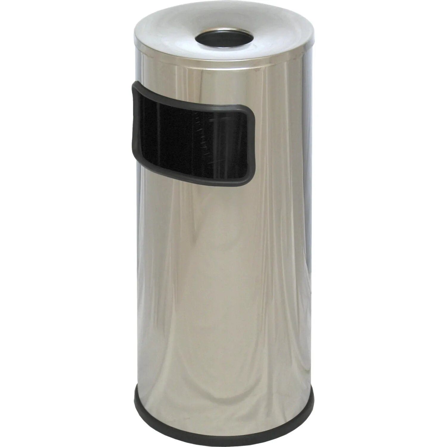 Урна-пепельница 30л нерж. сталь, хром Титан N54