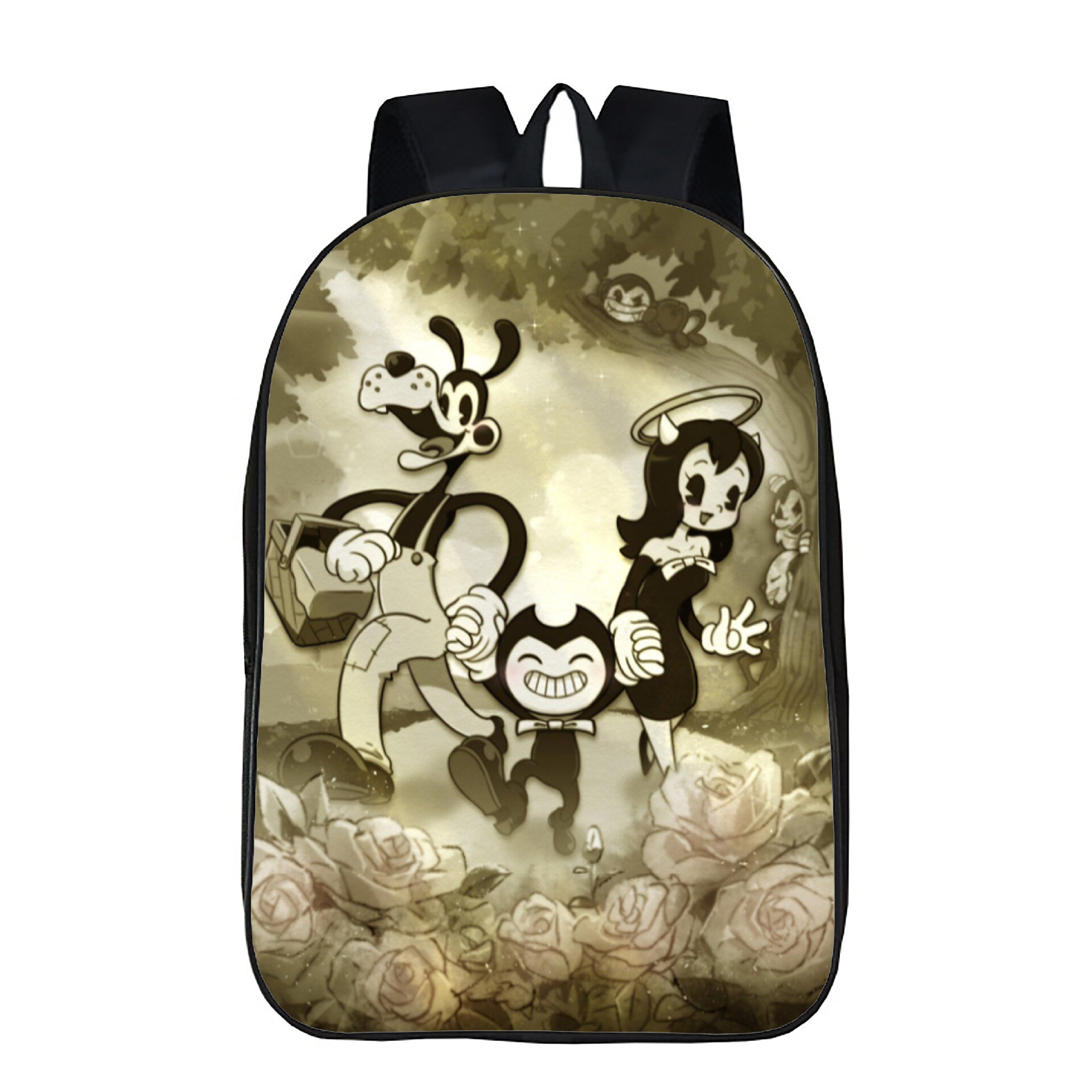 Европейский и американский бестселлер Bendy, рюкзак Bendy And The Ink Machine, школьный рюкзак в стиле аниме