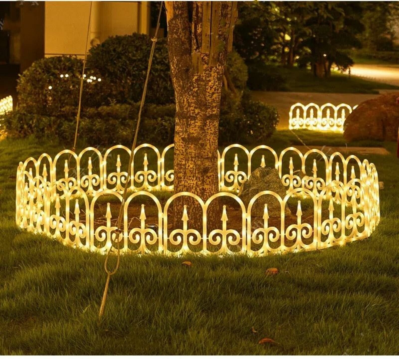 Бордюр садовый пластиковый для дорожек