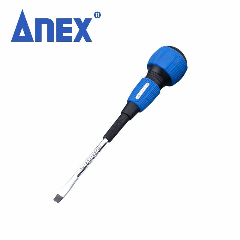 ANEX плоская отвертка SL5 5x100 мм Сделано в Японии с магнитной головкой