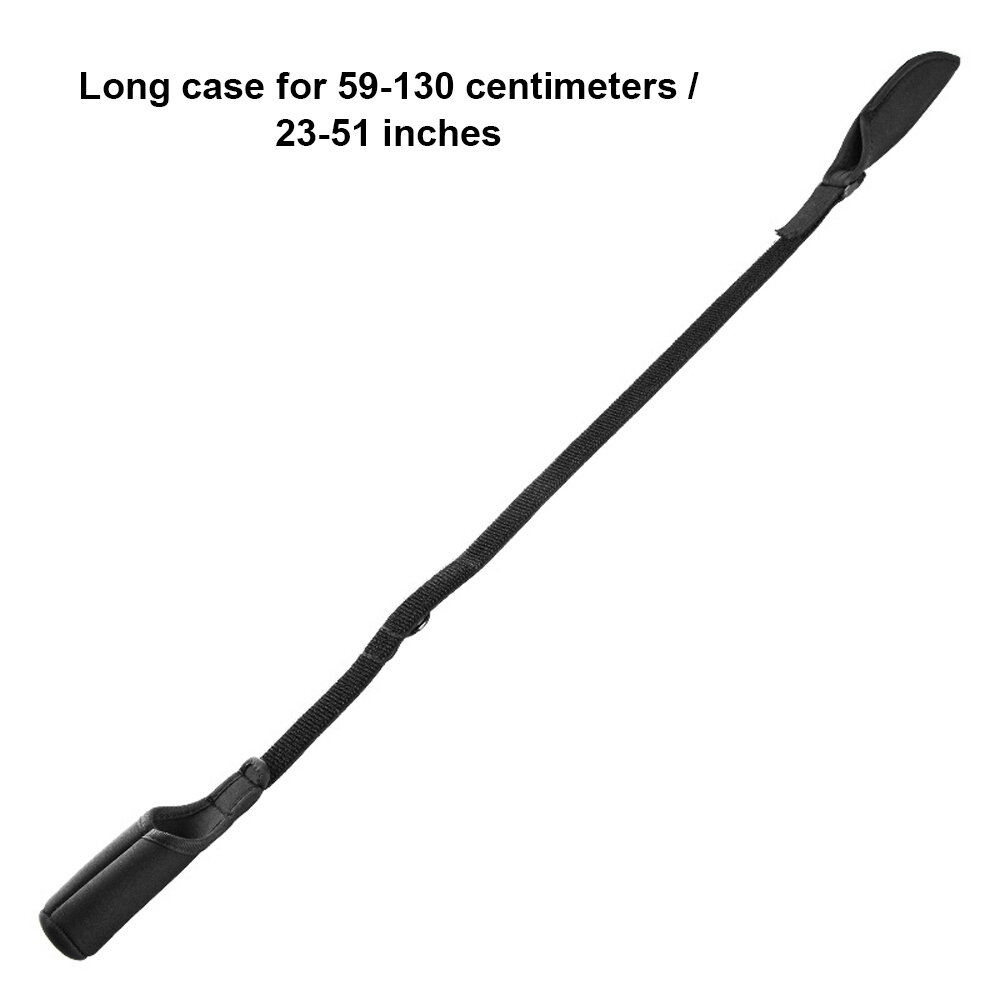 Чехол для удилища рыбацкое портативное складное хранилище для удилища эластичный чехол для спиннинга с кольцом для подвески Type 1 Type 2 Type 3 Нейопрен 59-130см 40-75см