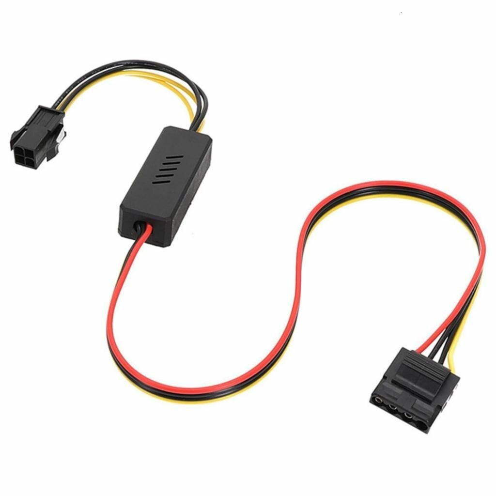 4Pin CPU 4Pin Molex кабель питания HDD, - одно перетаскивание, одно