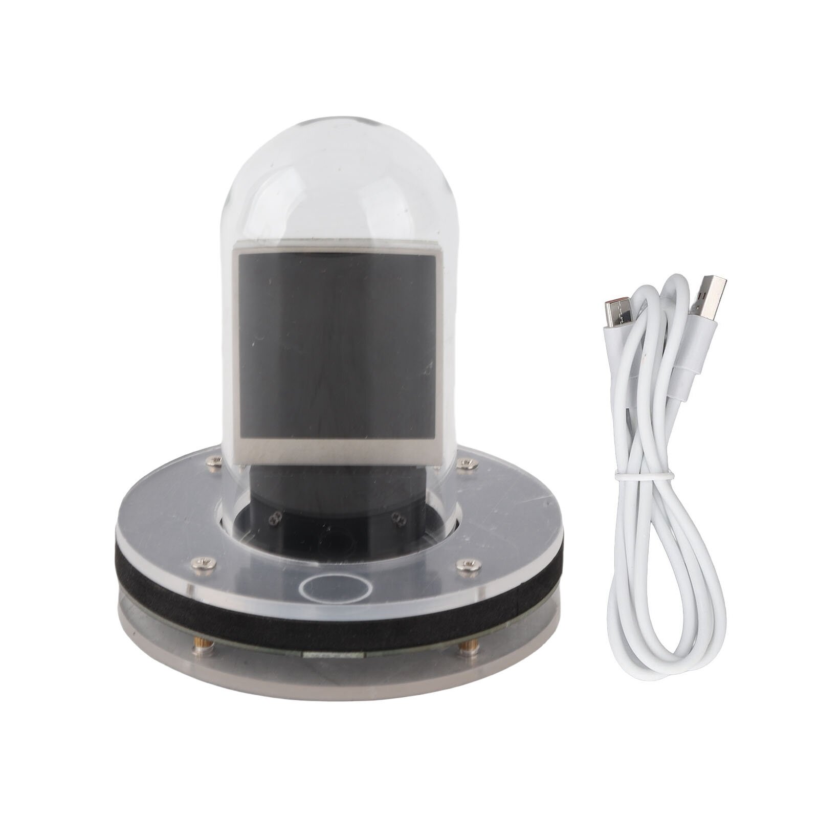 Часы Nixie Tube Wi -Fi RGB IPS ЖК -экран Погода Дисплей 12 24 -часовые электронные трубки