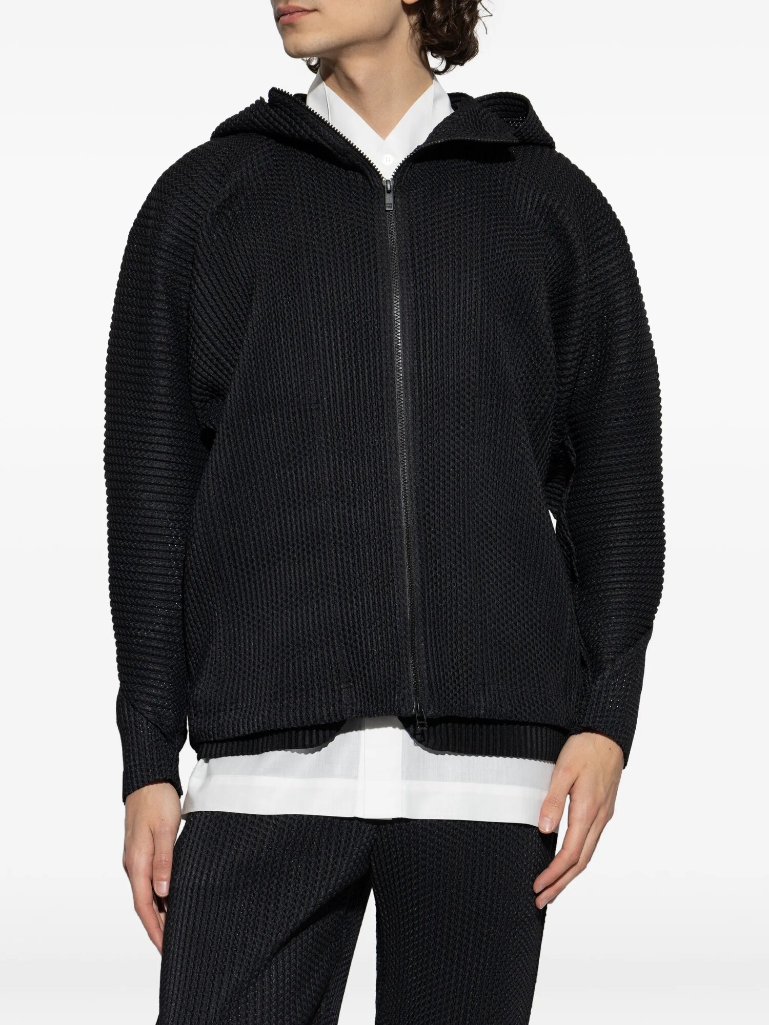 Куртка HOMME PLISSE ISSEY MIYAKE Wickerwork, размер 50 — фото 1