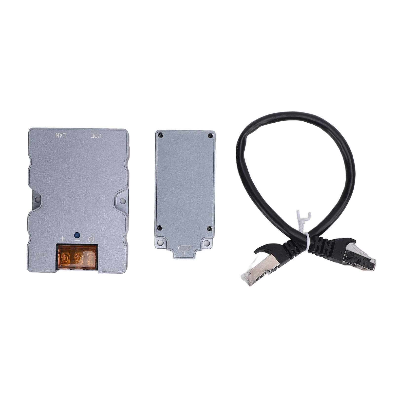 GigE Passive PoE Injector Set 320W Surge and ESD Guard Cable Adapter to RJ45 Satellite Ethernet Kit for High Performance