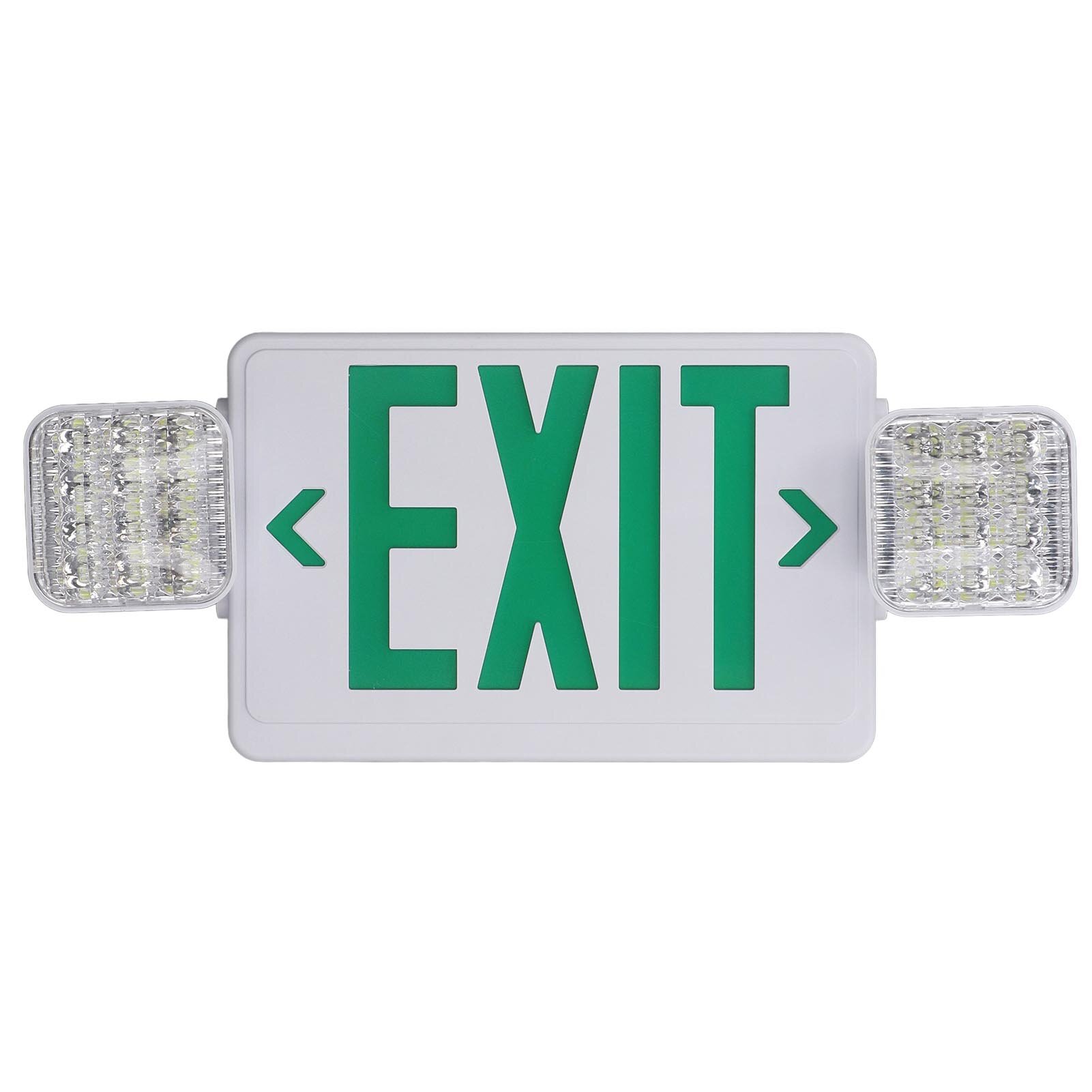 Знак аварийного выхода световой яркость светодиодные двойные