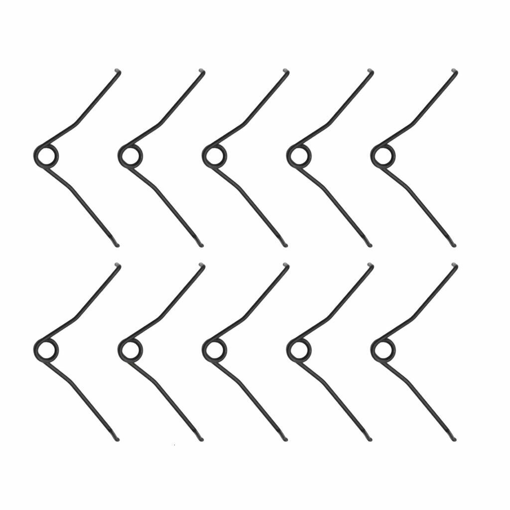 Набор инструментов, 10шт, черная пружина для левого и правого крючков