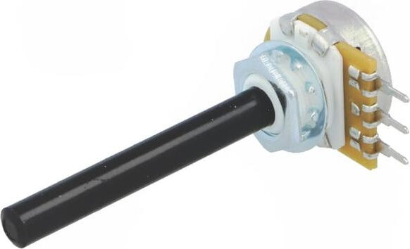 Потенциометр OMEG PC20BU-470K-LIN осевой однооборотный 470кОм 20% 0,4Вт линейная 1 шт