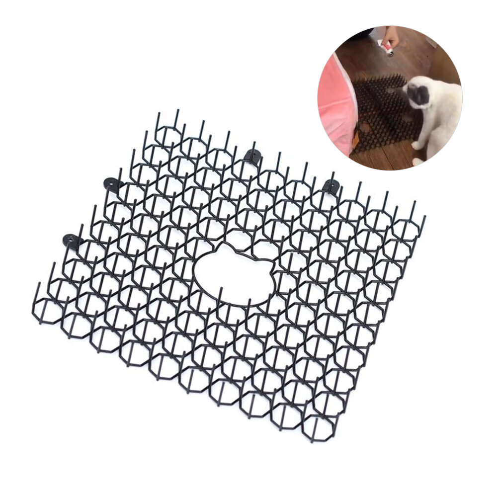 Anti Cat Thorn Pad Plastic Pet Drive Gardening And Dog Repellent