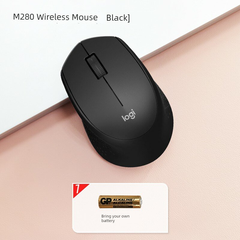 Беспроводная мышь Logitech M280 для ноутбуков, настольных компьютеров, офиса, дома, игр, энергосберегающая,