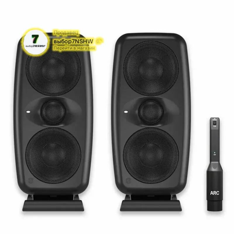 IK Multimedia iLoud-MTM-MKII-PAIR-Unit Студийный монитор, компактный