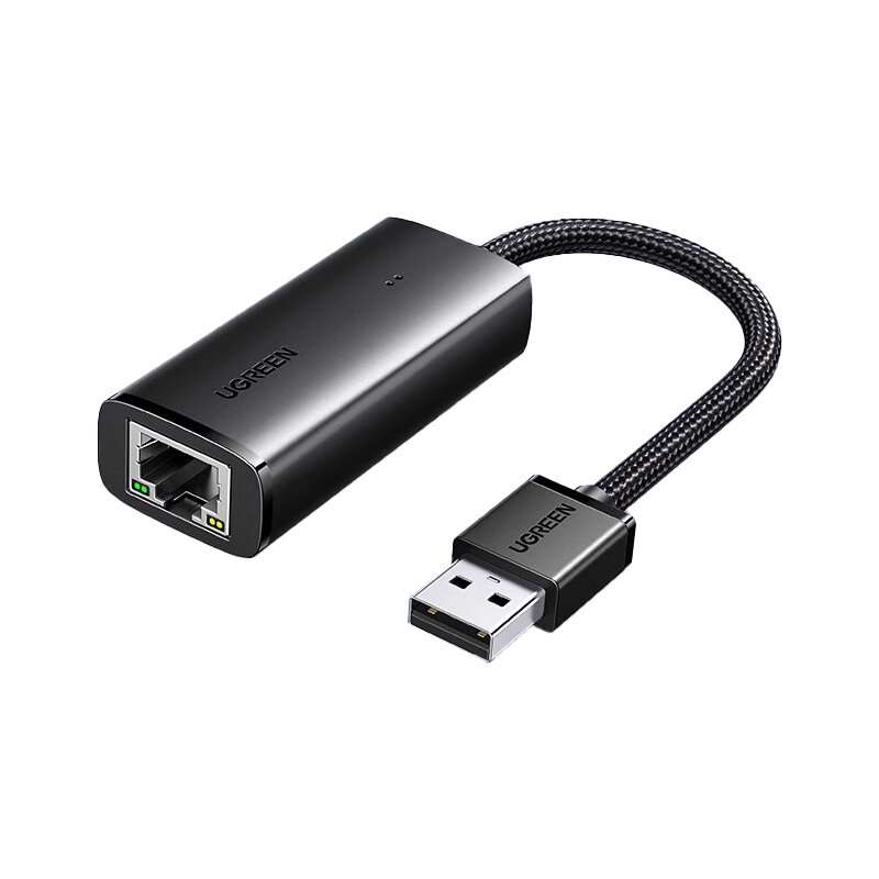 Сетевые карты UGREEN USB to 100 Gigabit, алюминиевый корпус, цвет: 50921